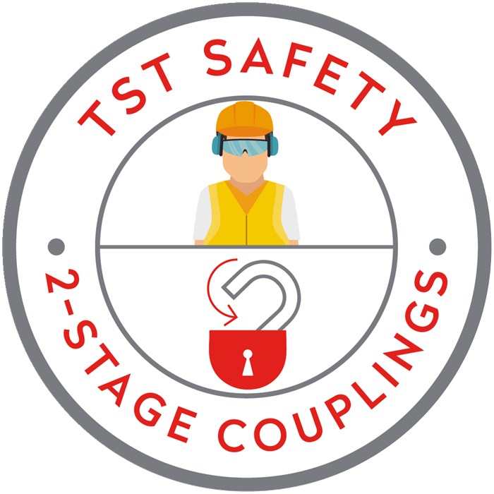 Quick action sliding sleeve coupling, 2-stage Safety, sliding - TST ...